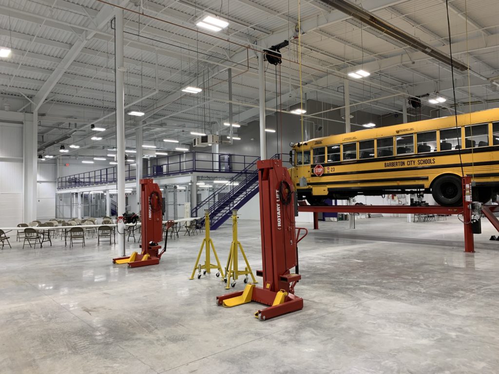 Barberton City Schools Bus Garage | Millstone Management Group